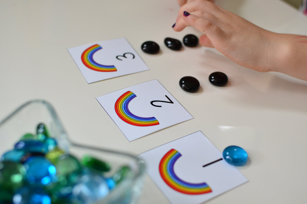 Math Counting Cards – Preschool Inspirations
