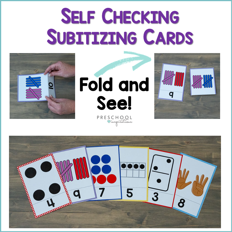 Subitizing Cards – Preschool Inspirations