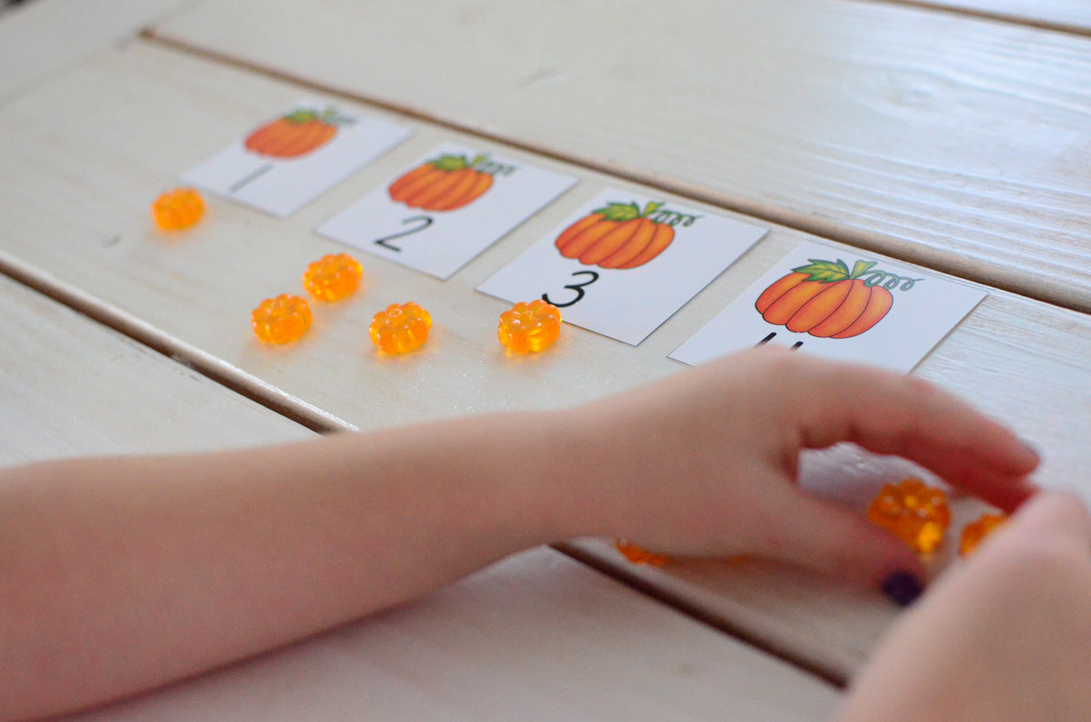 Math Counting Cards – Preschool Inspirations