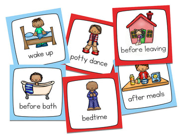 Potty Training Visual Schedule Kit – Preschool Inspirations