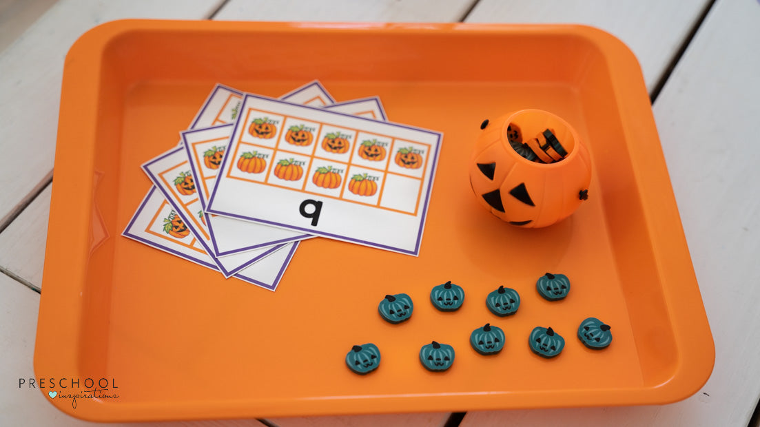 Pumpkin Activity Centers – Preschool Inspirations