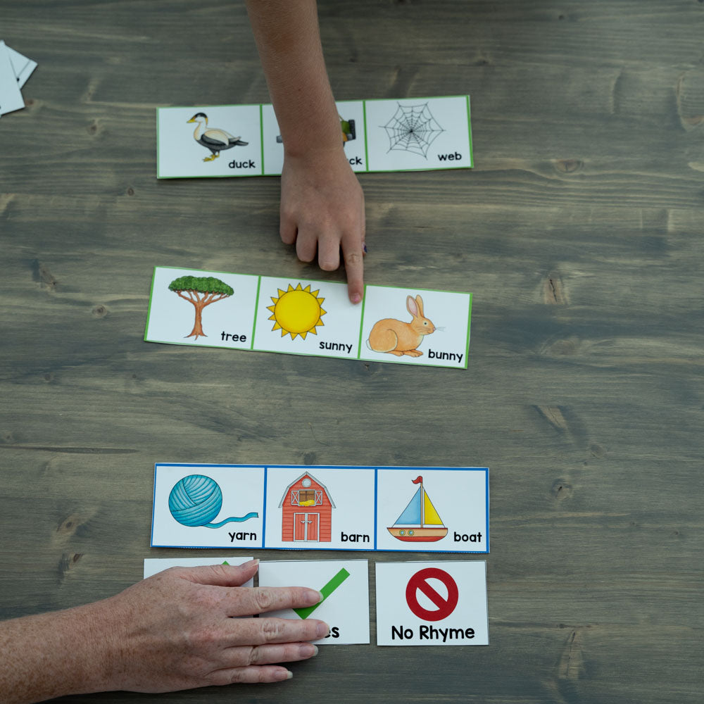 Rhyming Cards – Preschool Inspirations