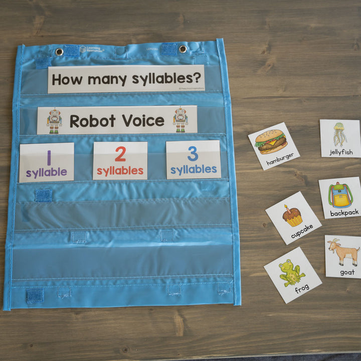 Counting Syllables Cards – Preschool Inspirations